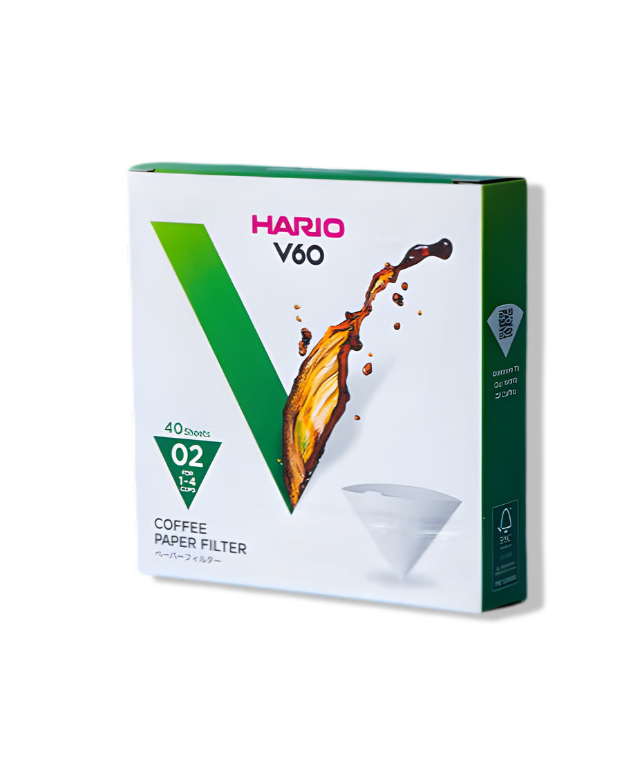 Hario V60 Filter Papers 2 cup (40 Sheets) – KoKo Coffee Roasters